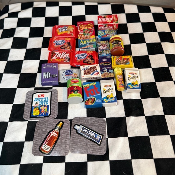 Toys | Wacky Packages Miniatures Lot | Poshmark